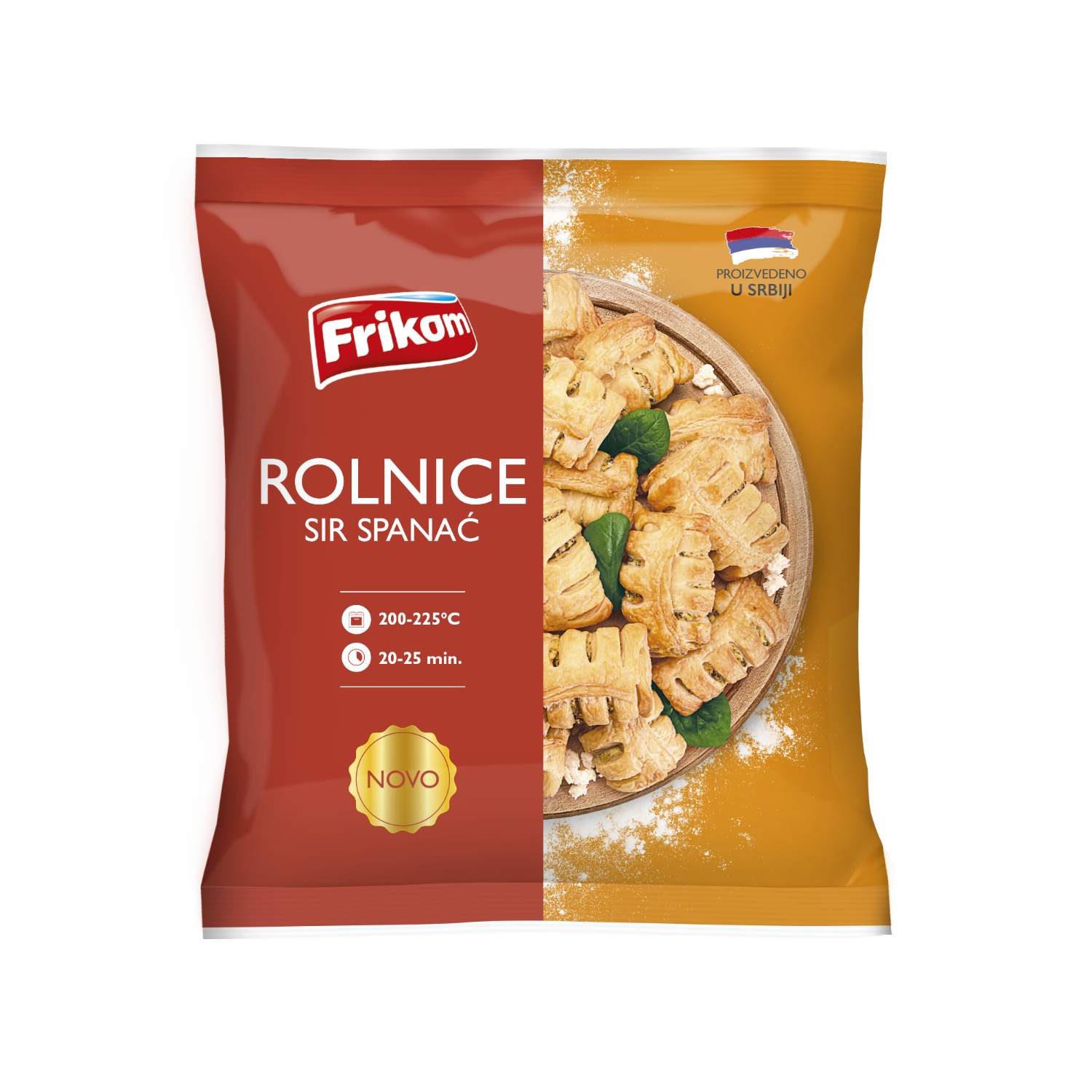Frikom rolnice sir spanać 800g frikom | Idea