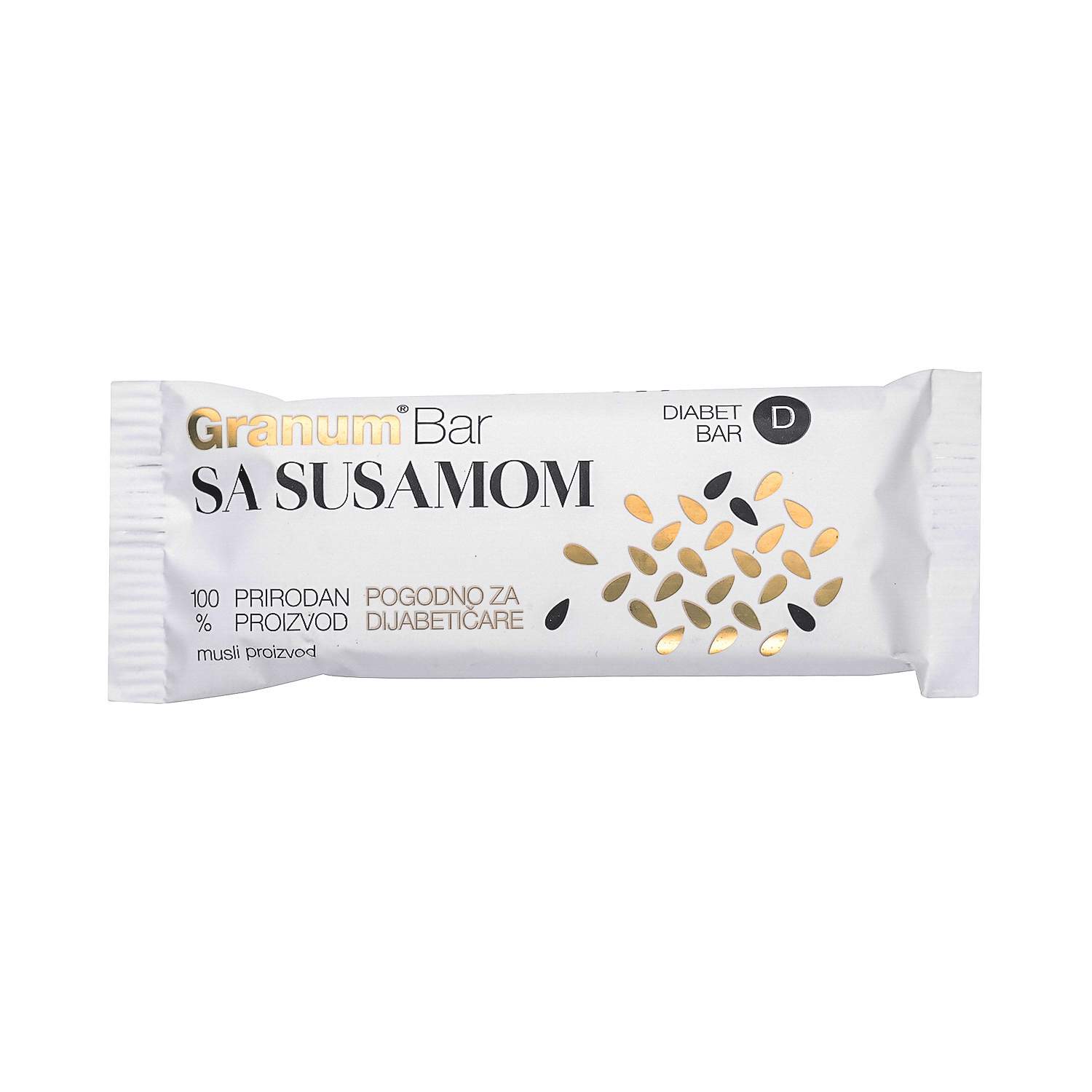 Granum bar diabet sa susamom 30g granum | Idea