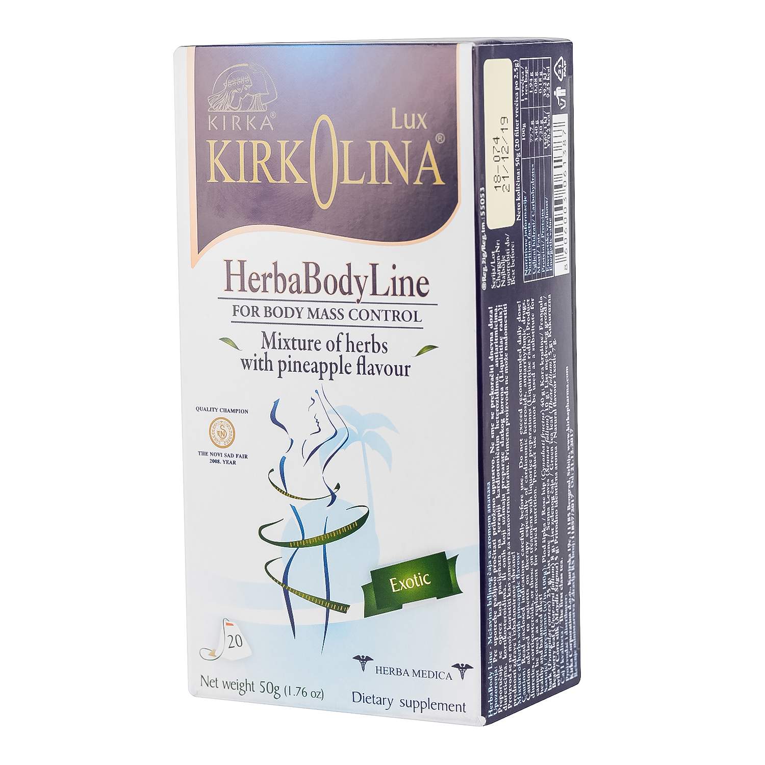 Kirka Kirkolina Lux Herba Body Line Exotic 50g | Idea