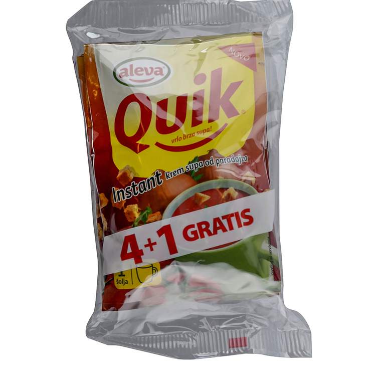 Aleva Quik instant krem supa od paradajza 4+ 1 gratis 18 g | Idea