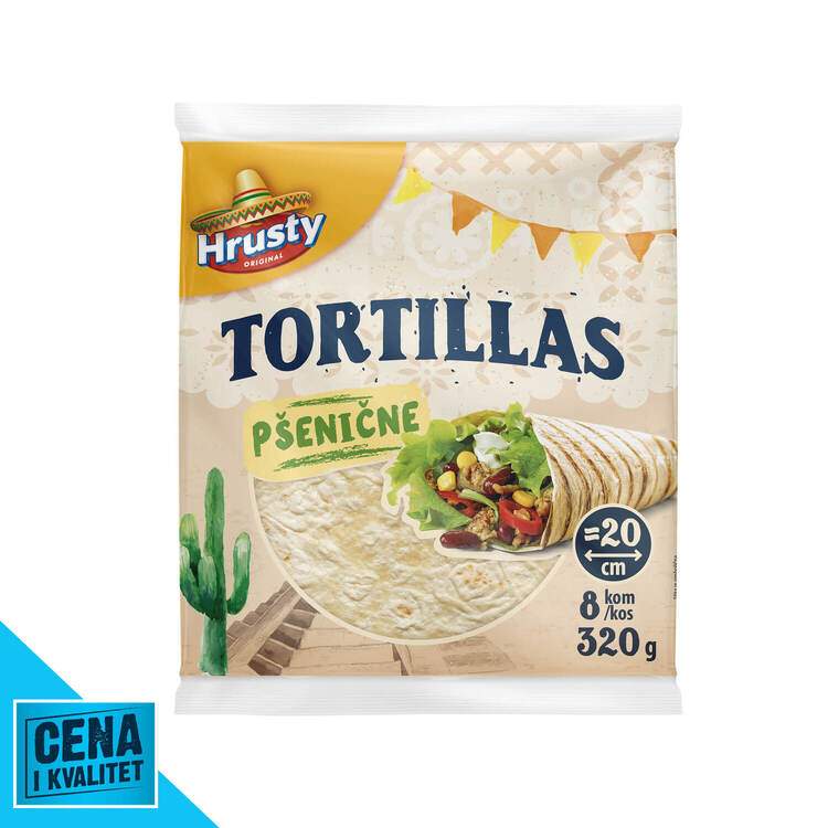 Hrusty tortilja latina 8/1 320g hrusty | Idea