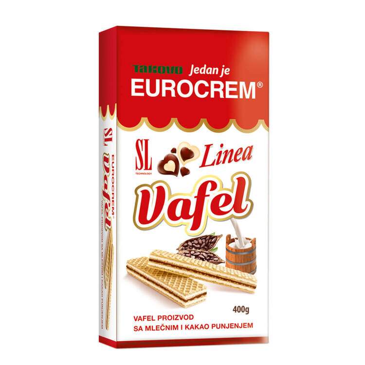 Eurokrem napolitanke linea sa eurokremom 400g sl eurokrem | Idea