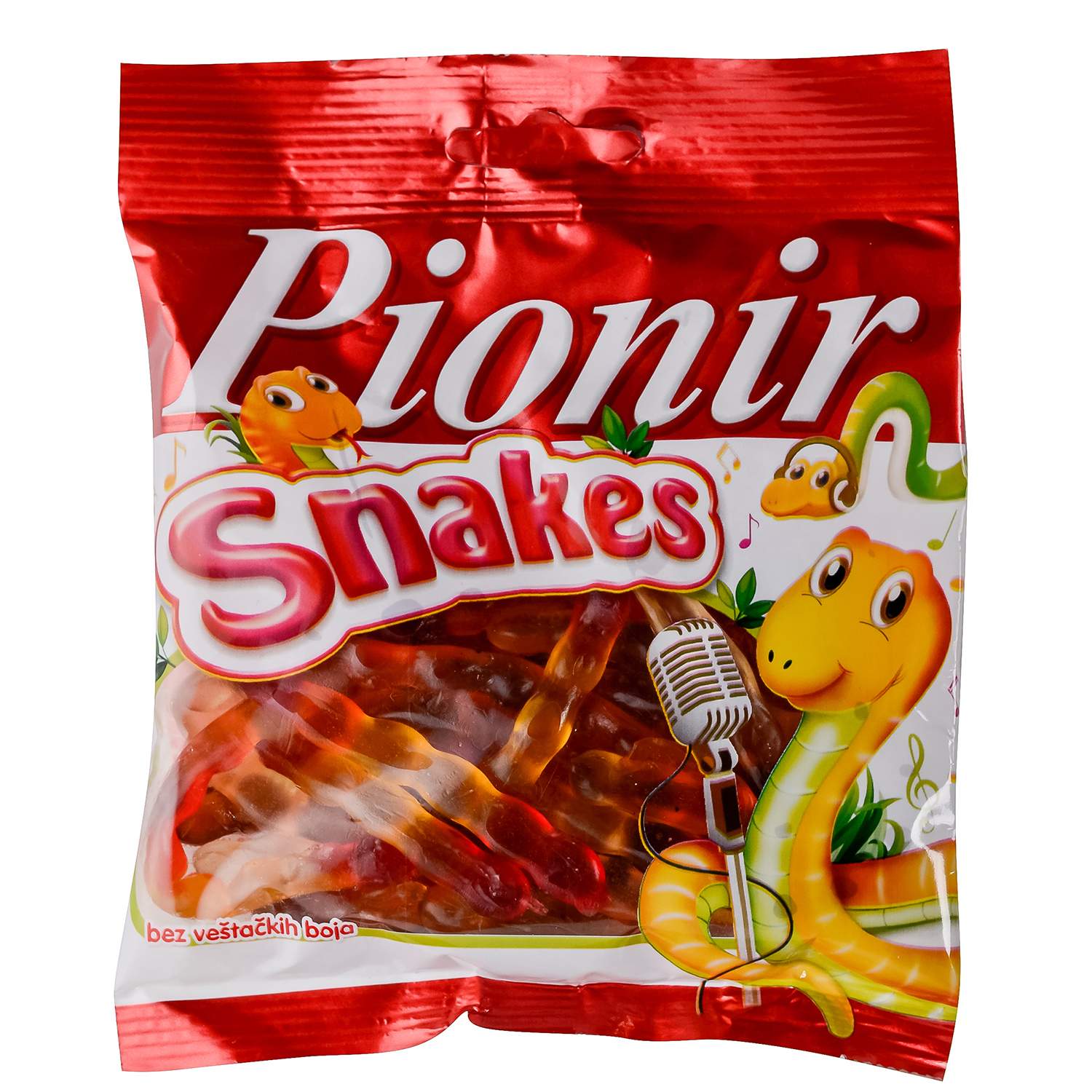 Pionir bombone gumi snakes 100g Pionir | Idea