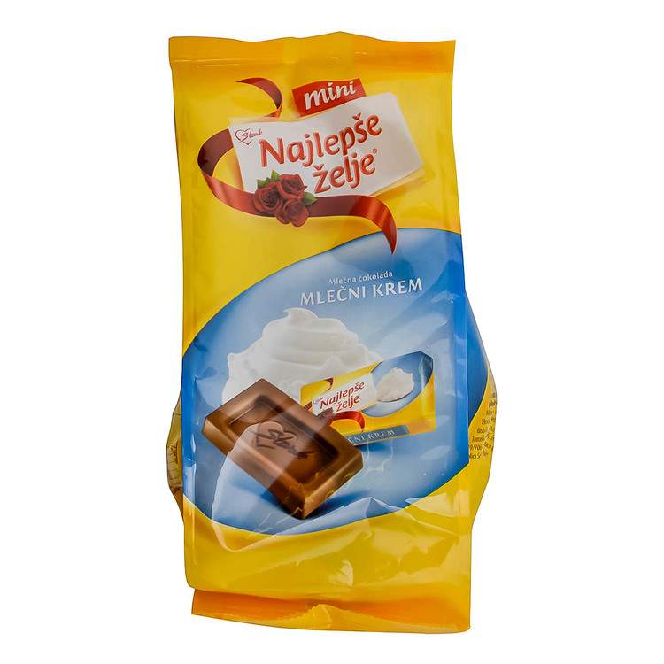 Štark najlepše želje mini mlečna čokolada sa mlečnim kremom 150g | Idea