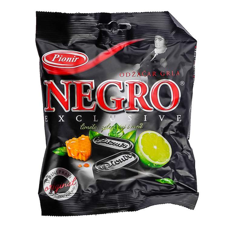 Pionir Negro bombone limun&zeleni čaj 100g | Idea