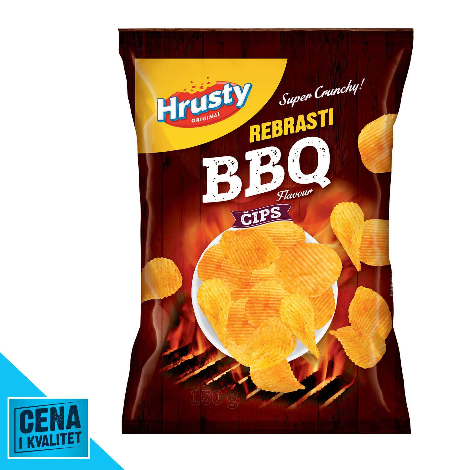 Hrusty čips roštilj bucko 150g hrusty | Idea