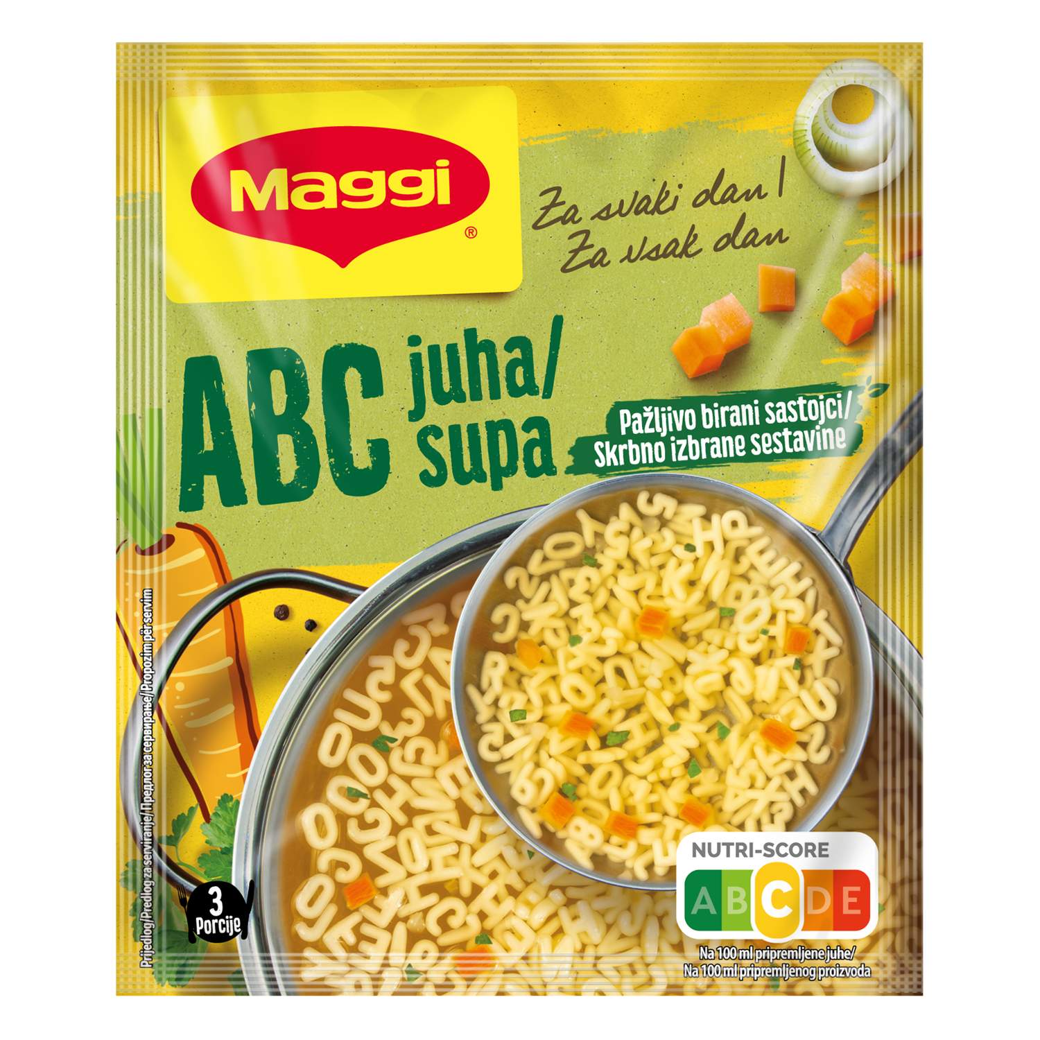 Maggi supa alphabet 44g maggi | Idea