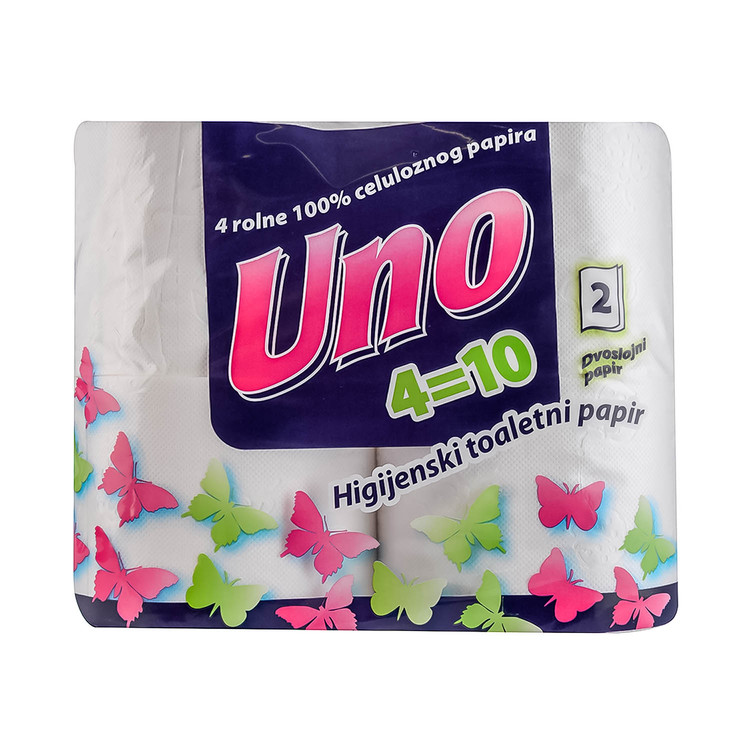 Pako Uno higijenski dvoslojni toaletni papir 4 komada | Idea