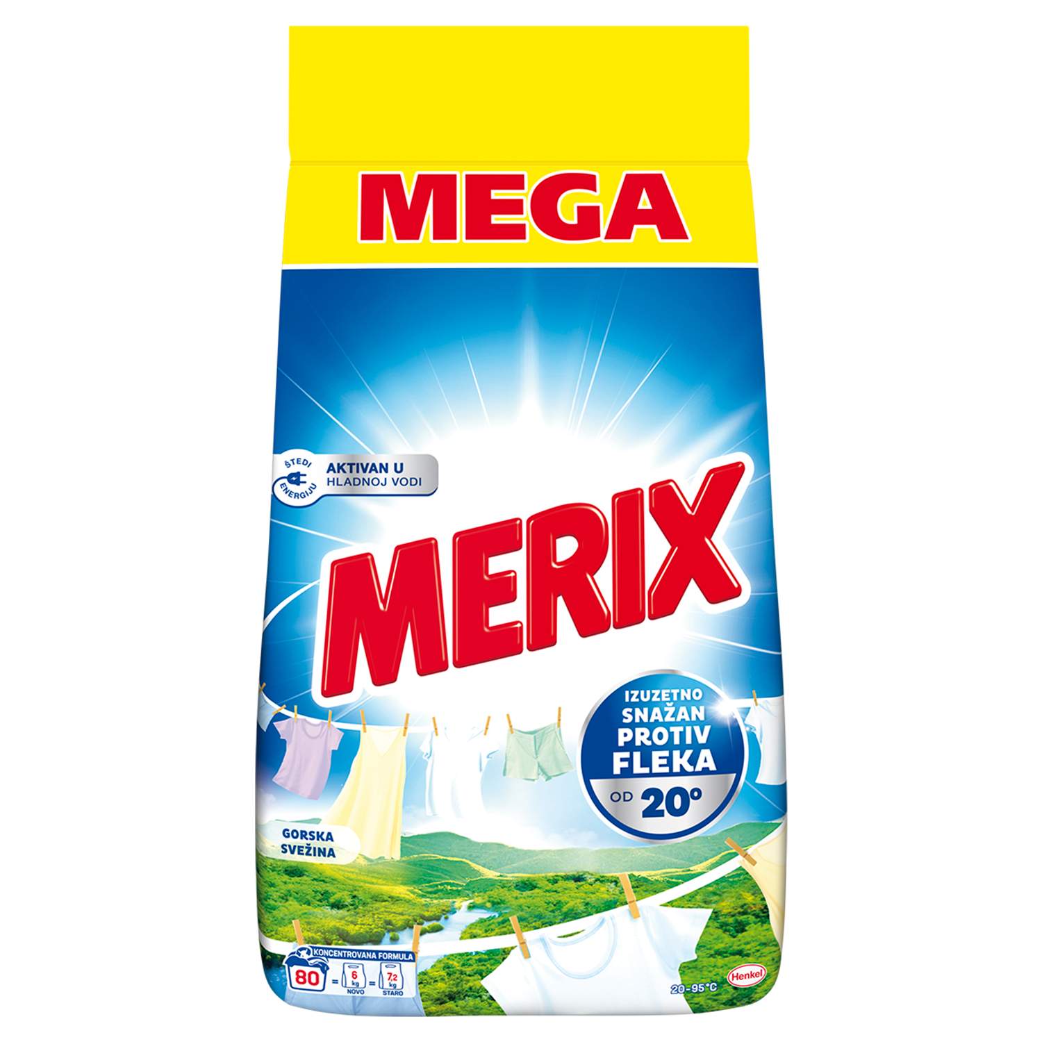 Merix det pwd mountain freshness 6kg 80wl merix | Idea