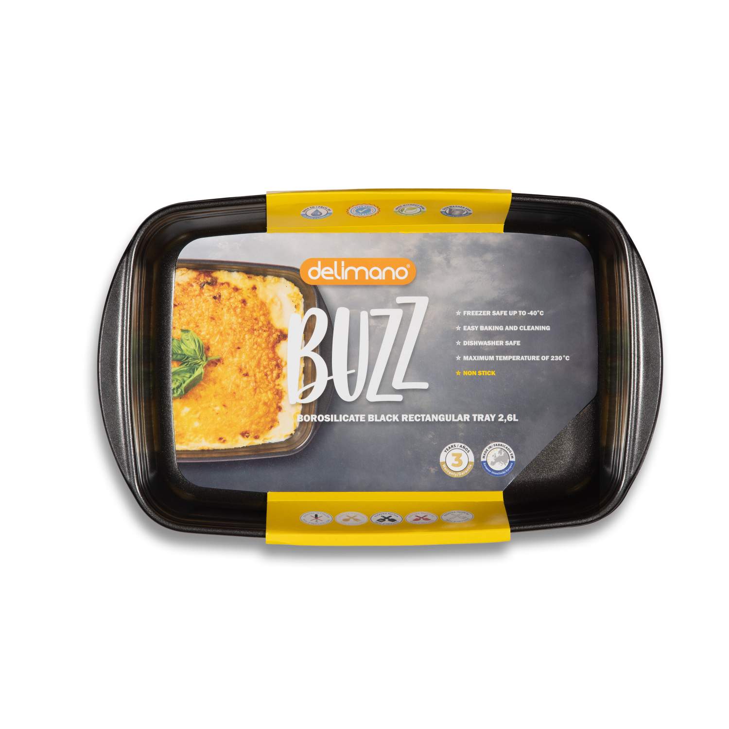 Delimano pekač četvrtasti 2.8l buzz delimano | Idea